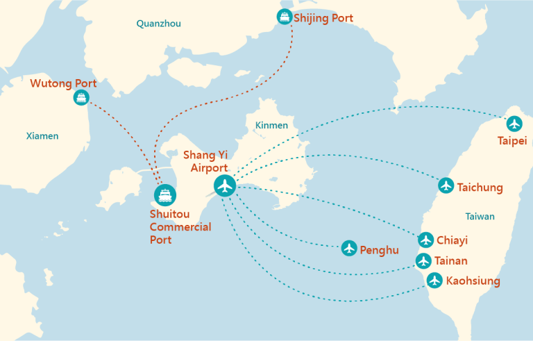 How To Get From Xiamen To Kinmen? - Pepchina